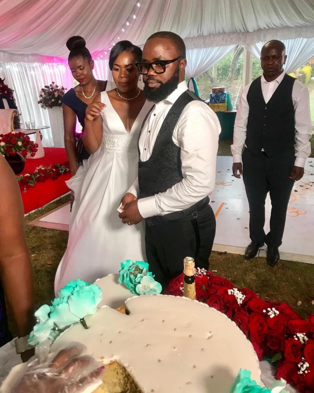 Luo Rhumba king, Johnny Junior got married to sweetheart Nyathi Jogem