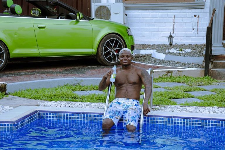 Harmonize shows off lavish mansion that he recently bought