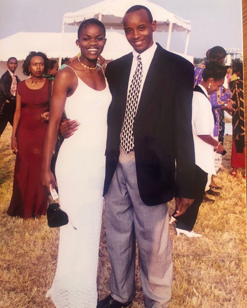 Mercy Myra shares throwback photo with Linus Kaikai