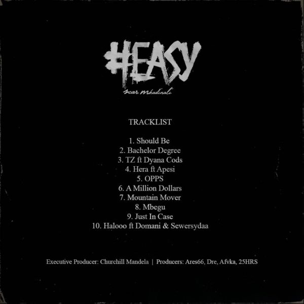 Scar Mkadinali released his studio album ‘Easy’. Stream it!