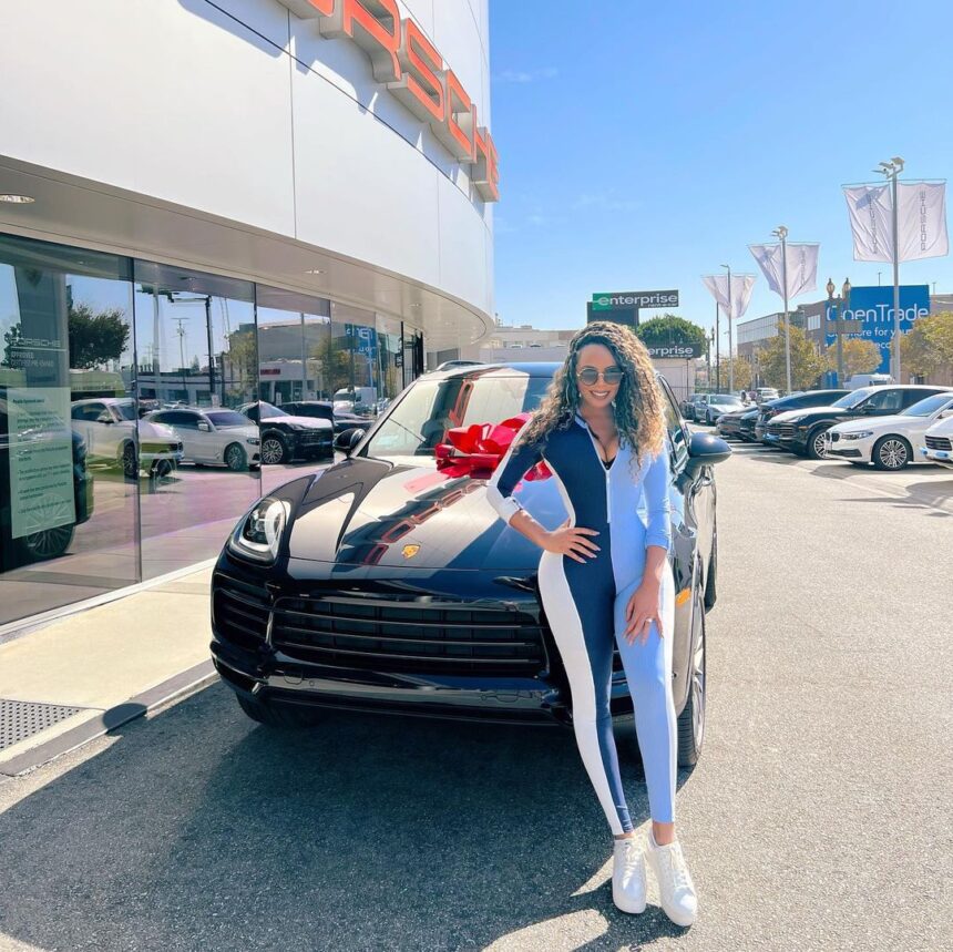 Kenyan beauty queen Rachel Marete gifted Ksh10 million Porsche Cayenne ...